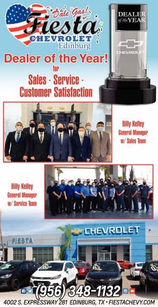 Dealer Of The Year!, Fiesta Chevrolet Edinburg