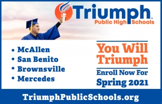You Will Triumph, Triumph Public High Schools, San Antonio, TX