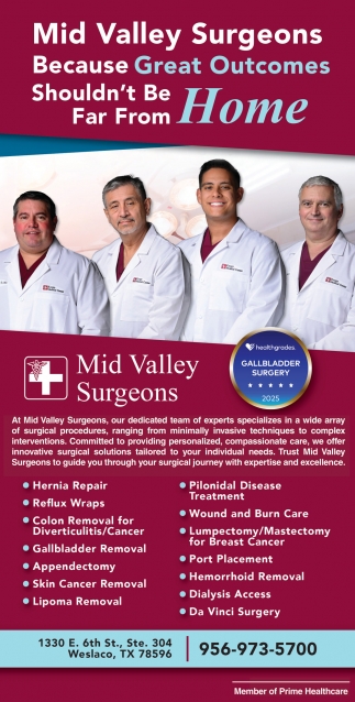 Mid Valley Surgeons, Mid Valley Surgeons, Weslaco, TX